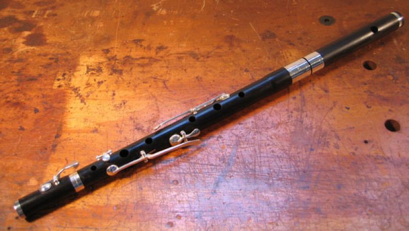 Post-Mounted Keyed Wooden Flutes