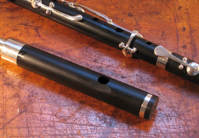 Post-Mounted Keyed Wooden Flutes