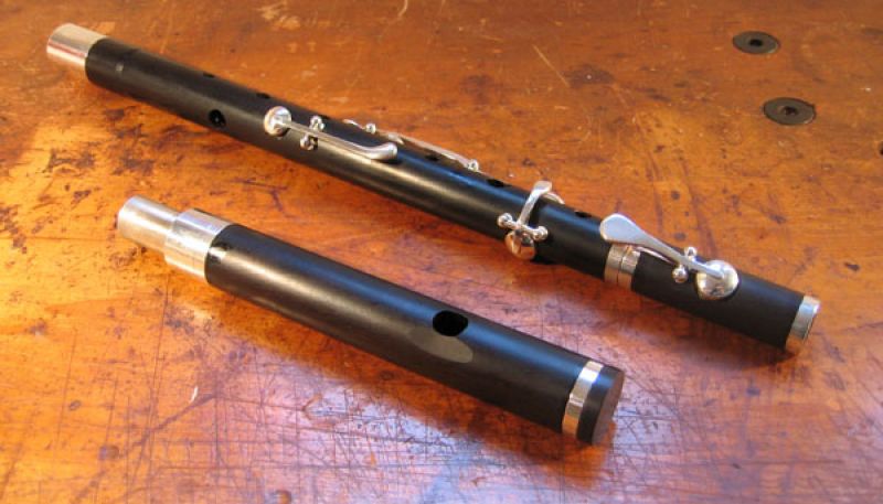Post-Mounted Keyed Wooden Flutes