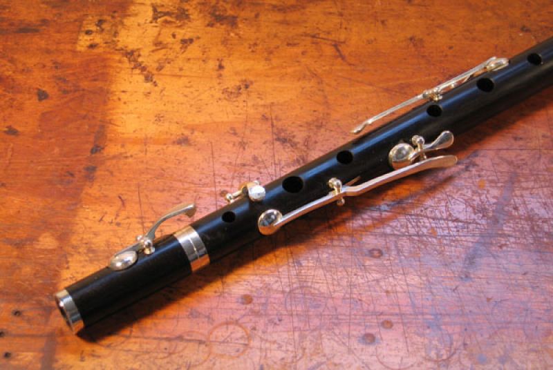 Post-Mounted Keyed Wooden Flutes
