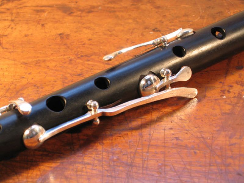 Post-Mounted Keyed Wooden Flutes