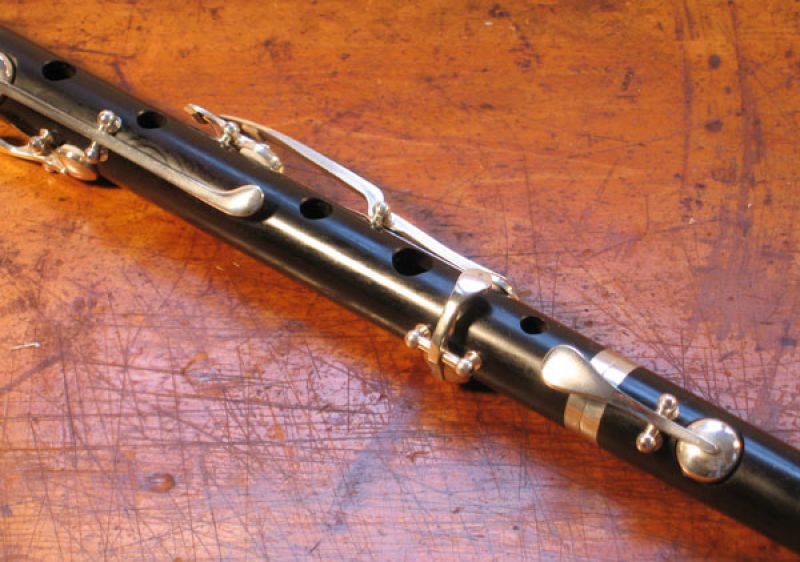 Post-Mounted Keyed Wooden Flutes