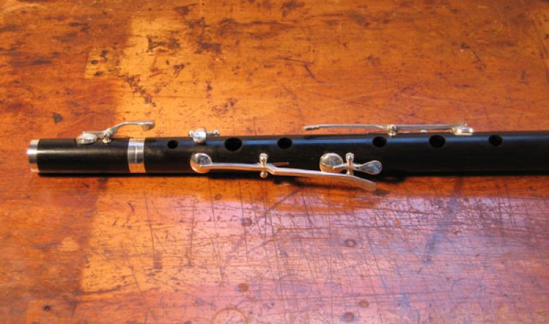 Post-Mounted Keyed Wooden Flutes